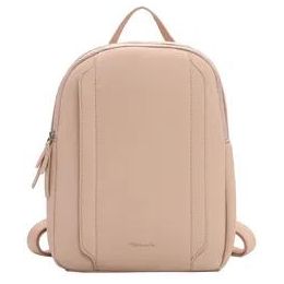 Rucksack Tamaris "Rucksack TAS Kimi", Damen, Gr. B/H/T: 26cm x 31cm x 13cm, rosa (lightrose 646), Obermaterial: 60% Polyurethan PU. 40% Polyester PES., Rucks&auml;cke Rucksack