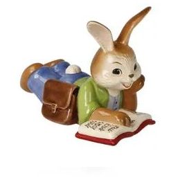 Osterhase Goebel "du bist Klasse", bunt, B:7cm H:8,5cm T:12,5cm, Steingut, Dekofiguren