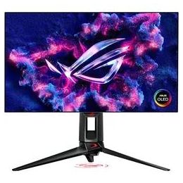 ASUS Gaming-Monitor "PG27AQDP", Energieeffizienz: F (A-G), schwarz, B:60,5cm H:35,1cm T:5cm, Monitore
