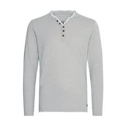 !Solid Longsleeve SOLID "Longsleeve SDBelagos", Herren, Gr. XL, braun (monument), Obermaterial: 100% Baumwolle CO., Shirts