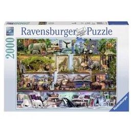 Puzzle Ravensburger "Aimee Stewart, Gro&szlig;artige Tierwelt", bunt, Puzzles, KinderB:80cm H:60cm, Pappe, Motiv, Made in Germany, B:80cm H:60cm