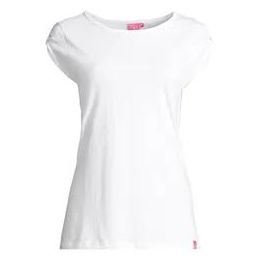 T-Shirt SALZHAUT "Shirt BIIKE", Damen, Gr. L, wei&szlig;, Obermaterial: 100% Baumwolle CO., Shirts T-Shirt