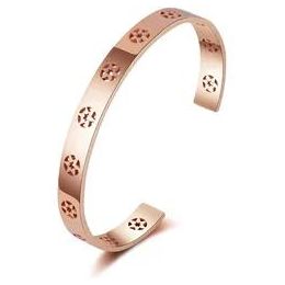 Armreif AILORIA "Armreif AILORIA", gold (ros&eacute;gold), Armb&auml;nder, Damen, Edelstahl, Armreif