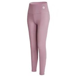 Leggings YEAZ "Leggings STARDUST", Damen, Gr. XL, US, rot, Obermaterial: 87% Nylon NY. 13% Elasthan EL., Hosen Leggings