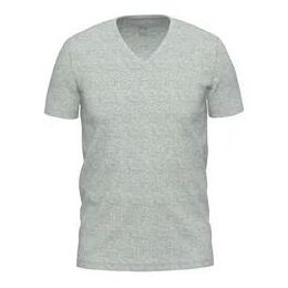 Unterhemd Ammann "T-Shirt Day Modern / Close to you", Damen, Gr. 5, N-Gr, grau (cloud melange), Obermaterial: 93% Baumwolle CO. 7% Elasthan EL., Unterhemden Unterhemd