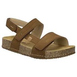 Sandale Josef Seibel "Hannah 02, castagne", Damen, Gr. 40, braun (castagne), Obermaterial: 100% Rindsleder Leather cow., Schuhe Sandale