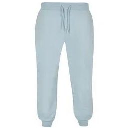 Stoffhose Urban Classics "Urban Classics Herren Basic Sweatpants", Herren, Gr. S, US-Gr&ouml;&szlig;en, ocean blau, 80% Baumwolle, 20% Polyester, unifarben, normal, Hosen Stoffhose