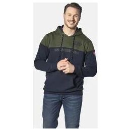Kapuzensweatshirt Jan Vanderstorm "Sweatshirt JERRES", Herren, Gr. XXL, blau (dunkelblau), Obermaterial: 100% Baumwolle CO., Sweatshirts