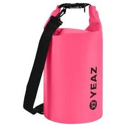 Packsack YEAZ "Wasserfester Packsack 10L ISAR", Gr. 10, pink, Obermaterial: 100% PVC PVC., Taschen