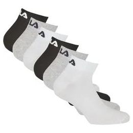 Kurzsocken Fila "Socken 6er Pack", Herren, Gr. 35-38, bunt (classic), Obermaterial: 75% Baumwolle CO. 23% Polyester PES. 2% Elasthan EL., Socken