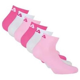 Kurzsocken Fila "Socken 6er Pack", Herren, Gr. 35-38, pink (pink panther), Obermaterial: 75% Baumwolle CO. 23% Polyester PES. 2% Elasthan EL., Socken
