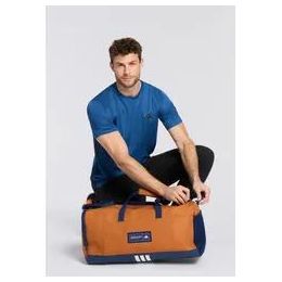 T-Shirt Adidas PERFORMANCE "WORKOUT ESSENTIALS 3-STRIPES", Herren, Gr. M, dusky petrol, schwarz, Obermaterial: 100% Polyester, Rundhals, Shirts T-Shirt
