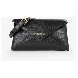 Umh&auml;ngetasche Valentino BAGS "EMERA", Damen, Gr. B/H/T: 27,5cm x 16cm x 2,5cm, nero, Lederimitat, Taschen Umh&auml;ngetasche, Clutch, Brief, Handtasche mit Zierketten Umh&auml;ngeriemen