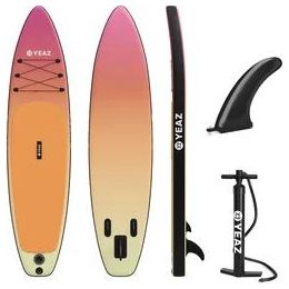Inflatable SUP-Board YEAZ "SUP Board PARADISE BEACH - EXOTRACE PRO -", orange, Wassersportboards