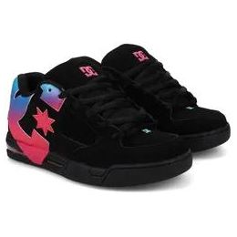 Sneaker DC Shoes "Command", Herren, Gr. 7(38), schwarz, multi, Obermaterial:52.53% Leder + 47.47% Synthetic;, Schuhe Sneaker