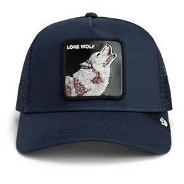 Snapback Cap GOORIN BROS. "Cap OG Trucker", Herren, blau (lone wolf trucker), Obermaterial: 57% Polyester PES. 43% Baumwolle CO., Caps