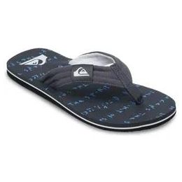 Sandale Quiksilver "Molokai Layback", Damen, Gr. 8(41), schwarz quik tough, Obermaterial:Obermaterial: 100% Baumwolltextil, Futter: 100% Polyestertextil, Laufsohle: 100% Schwammgummi;, Schuhe Sandale