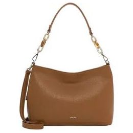 Beuteltasche SURI FREY "Beutel SFY Jeanny", Damen, Gr. B/H/T: 40cm x 25cm x 12cm 0, gelb (sahara 920), Polyurethan, Taschen Beuteltasche