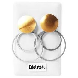 Adelia&acute;s Paar Ohrh&auml;nger ADELIA ́S "Damen Ohrringe &ndash; Ohrstecker aus Edelstahl", Damen, Gr. Damen, Edelstahl, silber, Ohrringe, Ideal als Geschenk zum einfach so