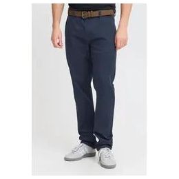 Chinohose Blend "BHLPants", Herren, Gr. 32, L&auml;nge 34, marineblaus, Web, 98% Baumwolle, 2% Elasthan, unifarben, slim fit lang, Hosen Chinohose, Klassische Stoffhose mit G&uuml;rtel - Regular Fit
