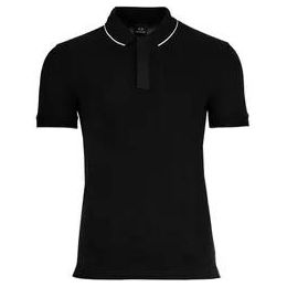 Giorgio Armani Poloshirt ARMANI EXCHANGE "Poloshirt POLO SHIRT", Herren, Gr. XL, schwarz, Obermaterial: 100% Baumwolle CO., Shirts