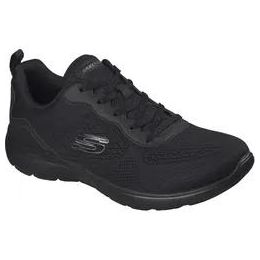 Sneaker Skechers "SUMMITS", Herren, Gr. 35, schwarz, Textil, unifarben, Schuhe Sneaker, Schn&uuml;rschuh, Freizeitschuh, Halbschuh mit Memory Foam