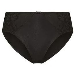 Slip SuSa "Slip Porto", Damen, Gr. 42, schwarz, Spitze, Obermaterial: 76% Polyamid PA. 13% Elasthan EL. 11% Baumwolle CO., Unterhosen Slip
