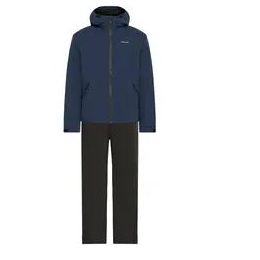 Regenjacke North Bend "Regenjacke NBGustonys M Set W-Pro 10000", Herren, Gr. M, blau (navy blazer), Obermaterial: 100% Polyester PES., Jacken Regenjacke