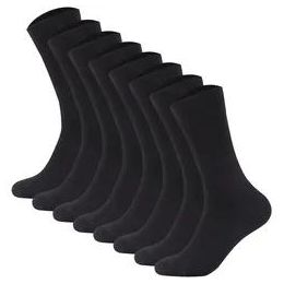 Kurzsocken Camano "Socken 8er Pack", Herren, Gr. 39-42, schwarz, Obermaterial: 97% Baumwolle CO. 3% Elasthan EL., Socken