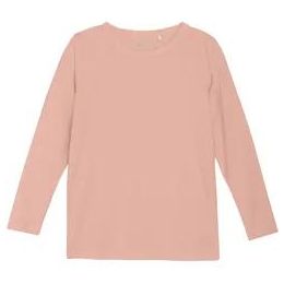 Longsleeve Minymo "Longsleeve MIBlouse", M&auml;dchen, Gr. 122, rosa (misty rose), Obermaterial: 93% Viskose CV. 7% Elasthan EL., Blusen