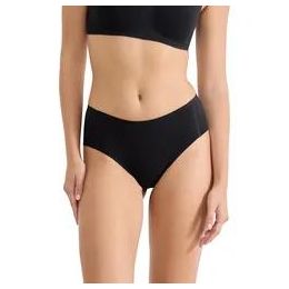 Hipster Sloggi "ZERO Feel Pure Hipster", Damen, Gr. M, schwarz, Single Jersey, Obermaterial: 54% Modal, 24% Polyamid, 22% Elasthan, k&ouml;rpernah, Unterhosen, nat&uuml;rlich und unsichtbar