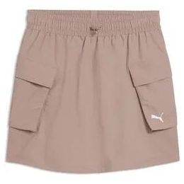 Jerseyrock Puma "Wardrobe Essentials Cargorock Damen", Damen, Gr. S, sandstone beige, Obermaterial: 100% Nylon, R&ouml;cke