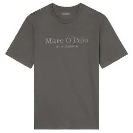 Marc O'Polo T-Shirt MARC O'POLO "T-Shirt Big-Logo 1er Pack", Damen, Gr. M, grau, Obermaterial: 100% Baumwolle CO., Shirts T-Shirt