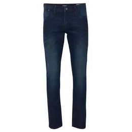 5-Pocket-Jeans Blend "5-Pocket-Hose BHPico", Damen, Gr. 33, L&auml;nge 34, blau (denim dunkelblau), Obermaterial: 98% Baumwolle CO. 2% Elasthan EL., Hosen 5-Pocket-Jeans