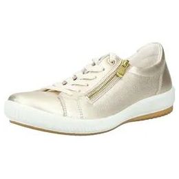 Sneaker Legero "Legero Sneaker Leder", Herren, Gr. 39, gold, beige, Leder, Schuhe Sneaker