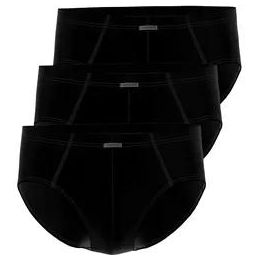Slip Ammann "3er Pack Sport Slip Day Modern / Close to you", Herren, Gr. 7, schwarz, Obermaterial: 93% Baumwolle CO. 7% Elasthan EL., Unterhosen Slip
