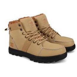 Schn&uuml;rstiefel DC Shoes "Woodland", Herren, Gr. 9,5(42,5), tan, schwarz, Obermaterial:48.67% Leder, 34.31% Synthetikmaterial, 17.2% Microfaser;, Schuhe Schn&uuml;rstiefel