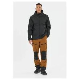 Outdoorjacke WHISTLER "Palu", Herren, Gr. M, schwarz, 100% Polyamid, unifarben, normal, hoch geschlossener Ausschnitt, Jacken Outdoorjacke, Bionic Finish