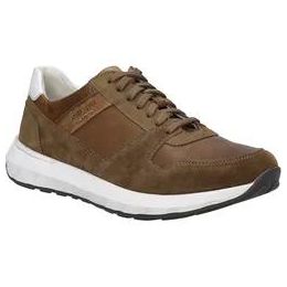 Sneaker Josef Seibel "Cameron 10, cognac-kombi", Herren, Gr. 41, braun (cognac, kombi), Obermaterial: 100% Rindsleder Leather cow., Schuhe Sneaker