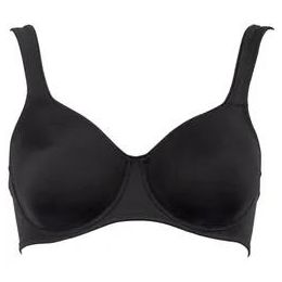Bustier Rosa Faia "BH Twin Underwired Bra 1er Pack", Damen, Gr. 75, Cup D, schwarz, Obermaterial: 70% Polyamid PA. 30% Elasthan EL., BHs Bustier