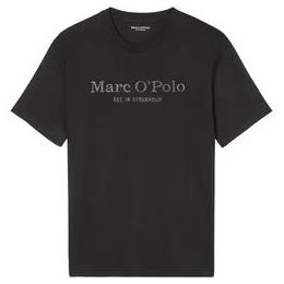 Marc O'Polo T-Shirt MARC O'POLO "T-Shirt Big-Logo 1er Pack", Damen, Gr. L, schwarz, Obermaterial: 100% Baumwolle CO., Shirts T-Shirt