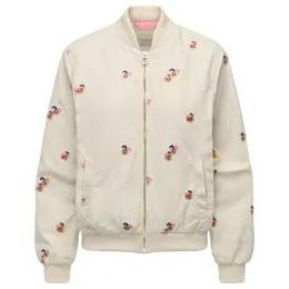 Outdoorjacke Ragwear "Lunara YOUMODO", Damen, Gr. XXL (44), ecru, Obermaterial: 100% Polyester. Innenfutter: 100% Polyester, l&auml;ssig geschnitten h&uuml;ftlang, V-Ausschnitt, &Auml;rmel ohne &Auml;rmelschlitz Rippb&uuml;ndchen, Jacken Outdoorjacke, Leichte &Uuml;bergangsjacke mit Bomberkragen