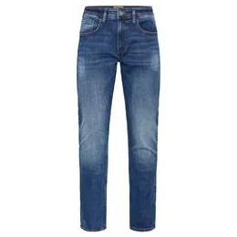 Slim-fit-Jeans Blend "Slim-fit-Jeans BHTWISTER", Herren, Gr. 32, L&auml;nge 30, blau (denim middle blau), Obermaterial: 98% Baumwolle CO. 2% Elasthan EL., Jeans Slim-fit-Jeans