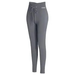 Leggings YEAZ "Leggings RUNWAY", Damen, Gr. XL, US, grau, Obermaterial: 87% Nylon NY. 13% Elasthan EL., Hosen Leggings