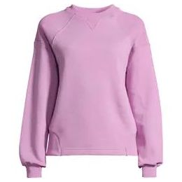 Sweatshirt SALZHAUT "Sweatshirt REIP", Damen, Gr. S, rosa (pale), Obermaterial: 80% Baumwolle CO. 20% Polyester PES., Sweatshirts Sweatshirt