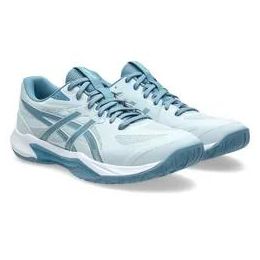 Hallenschuh asics "GEL-TACTIC 13", Herren, Gr. 44,5, cool grau, saba blau, Synthetik, Schuhe Hallenschuh, besonders geeignet f&uuml;r Handball und Volleyball