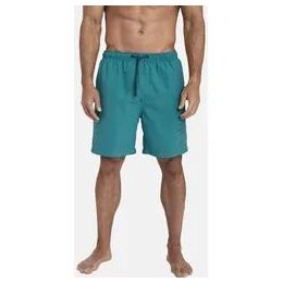 Badeshorts Jan Vanderstorm "Badeshorts EVANDER", Herren, Gr. XXL, weit, gr&uuml;n, Obermaterial: 100% Polyester COOLMAX PES(Coolmax)., Badehosen Badeshorts