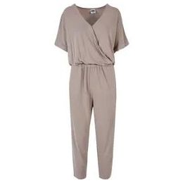 Jumpsuit Urban Classics "Urban Classics Damen Ladies Modal Jumpsuit", Damen, Gr. 5XL, US-Gr&ouml;&szlig;en, duskrose, 77% Modal, 23% Polyester, unifarben, Overalls Jumpsuit