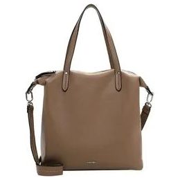 Shopper SURI FREY "Shopper SFY Henny", Damen, Gr. B/H/T: 45cm x 36cm x 17cm 0, grau (taupe 900), Polyurethan, Taschen Shopper