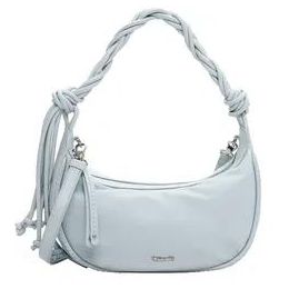 Beuteltasche Tamaris "Beutel TAS Keona", Damen, Gr. B/H/T: 31cm x 22cm x 11cm 0, blau (lightblau 530), Polyurethan, Taschen Beuteltasche